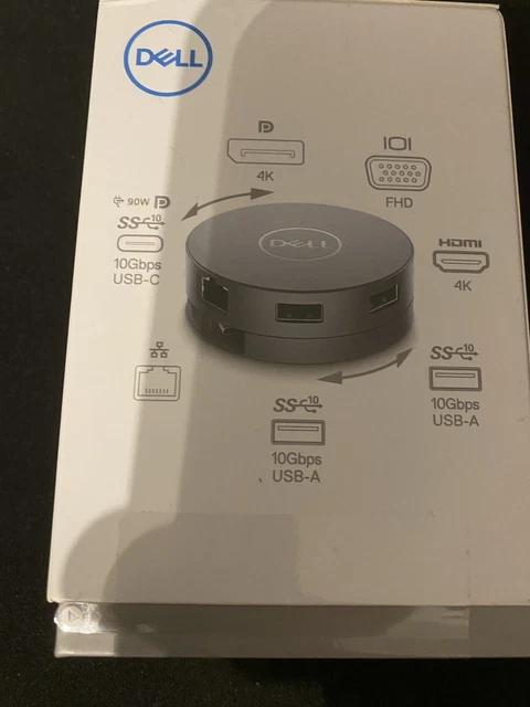DELL 7-IN-1 USB-C Multiport Adapter DA310 £31.90 - PicClick UK
