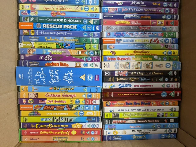 HUGE CHILDREN'S PRE-SCHOOL DVD Bundle / Random Compilation / Collection ...