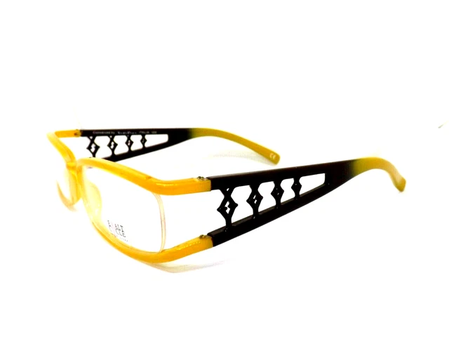 EXALT CYCLE EXLUCRY C4 Frames for Eyeglasses Man Woman Yellow IN Italy ...