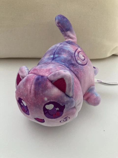 APHMAU MEEMEOWS CELESTIAL Galaxy Cat Purple Soft Plush Toy 6” Litter 4 ...