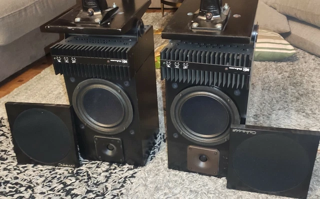 RARE PAIRE de monitor ACTIF Studio CABASSE GALIOTE M2 A RESTAURER EUR 1 ...