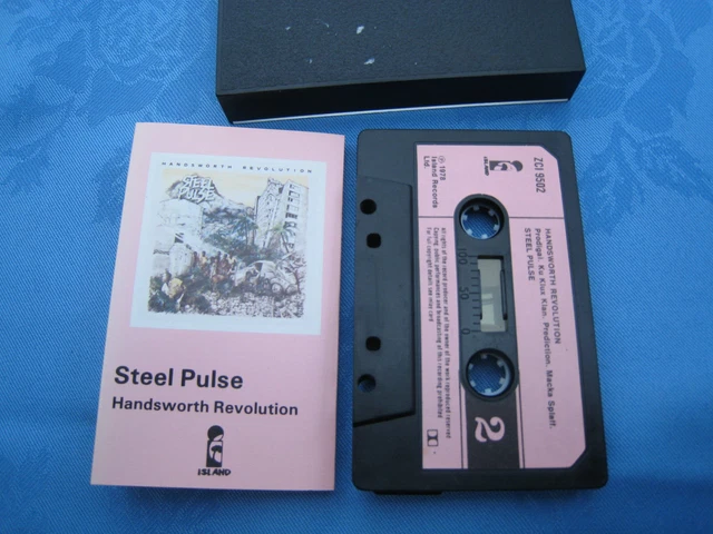STEEL PULSE HANDSWORTH REVOLUTION Tape cassette UK original Island 1978 ...