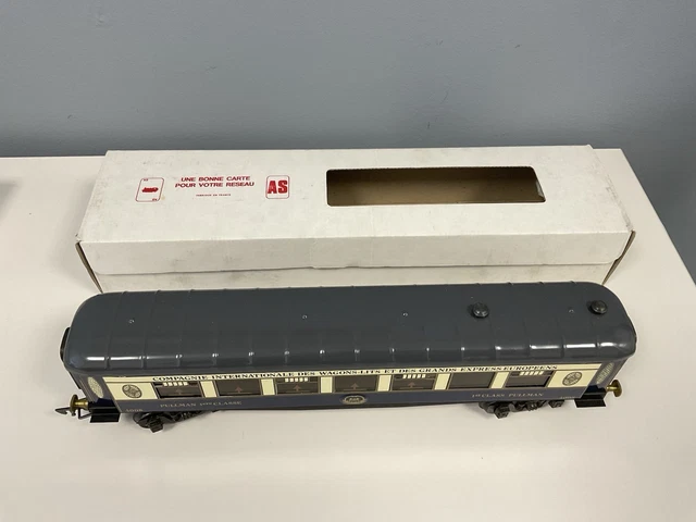 RARE AS FRENCH O Gauge CIWL Pullman 1st Class Coach Blue/Cream No. 4008 ...