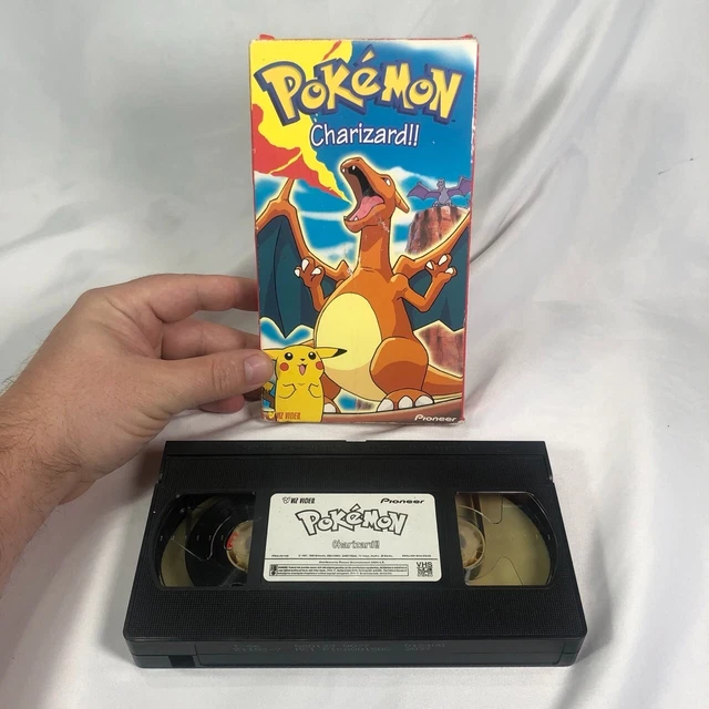 VINTAGE POKÉMON CHARIZARD VHS 1998 Viz Video Pioneer Nintendo L@@K! £11 ...