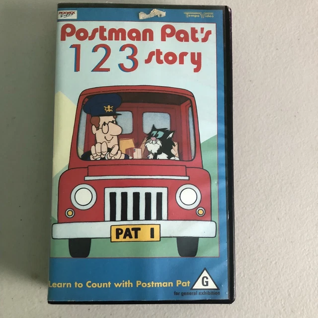 POSTMAN PAT'S 123 Story VHS Tape Tempo Video 1990 Aus Seller EUR 13,72 ...
