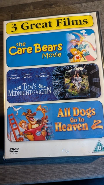 CARE BEARS - The Movie/All Dogs Go To Heaven 2/Tom's Midnight Garden ...