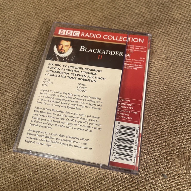 BLACKADDER II - BBC Radio Collection - 2 Cassette Tapes - 1998 - Rowan ...