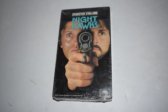 NIGHT HAWKS 1981 Film (VHS, 1991) Sylvester Stallone, Rutger Hauer Neu ...
