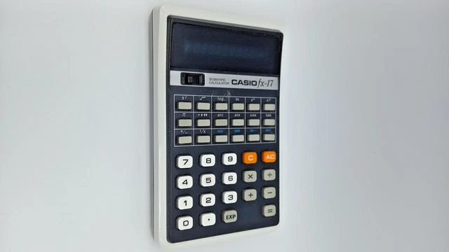 CALCULATRICE CASIO FX-17 Scientific Calculator Made In Japan. EUR 14,99 ...