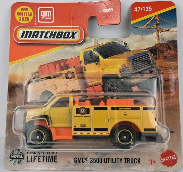 MATCHBOX 🏁 SUPERFAST Nouveauté 2025 🏁 GMC 3500 Utility Truck #47/125 ...