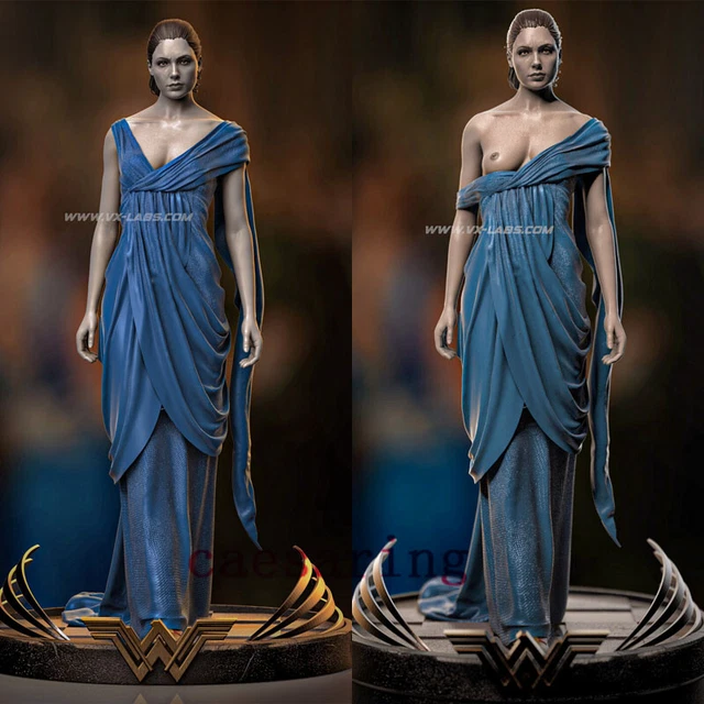 PRINCESS DIANA WONDER Woman 3D Printing Unpainted Figure Model GK Blank ...
