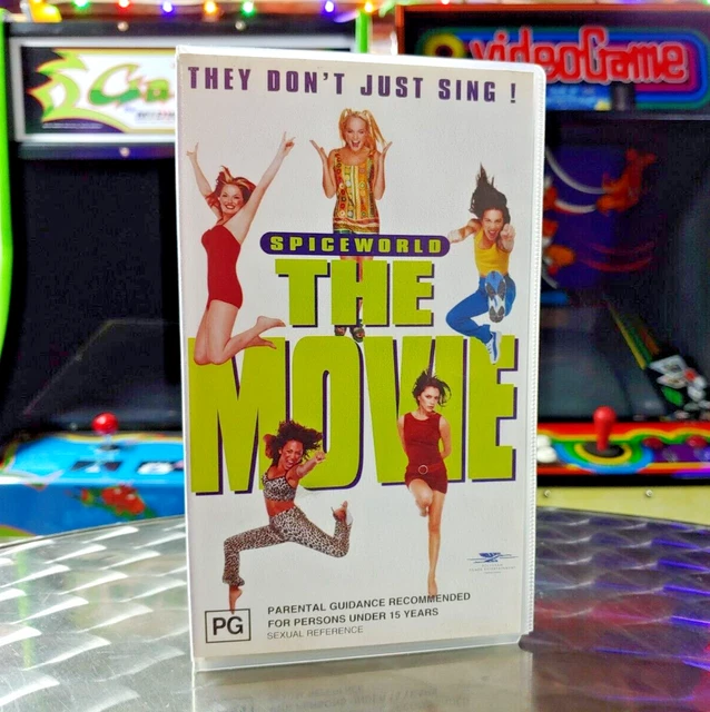 SPICE WORLD: THE Movie - Spice Girls - Vintage 1997 VHS Video Tape $9. ...