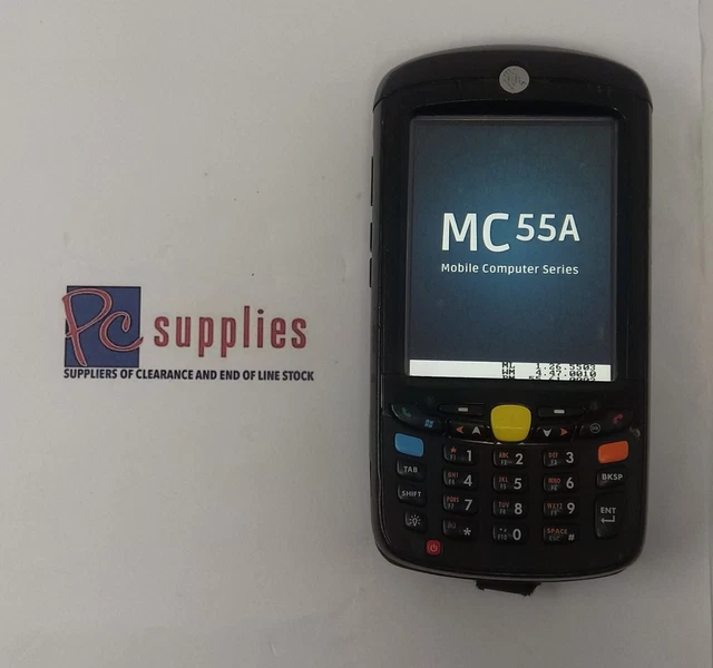 USED MOTOROLA ZERBRA MC55A Handheld Mobile Barcode Scanner (MC55A0 ...