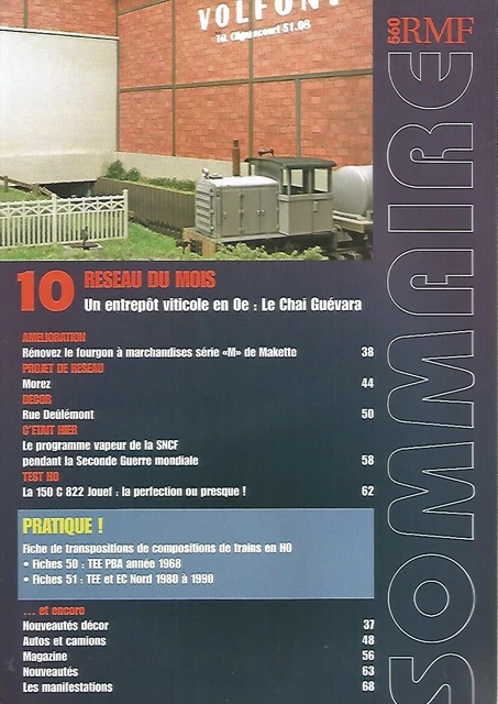 RMF N° 560 RESEAU "ENTREPOT VITICOLE EN Oe" / VIADUCS DE MOREZ / RUE DEULEMONT EUR 4,50 ...