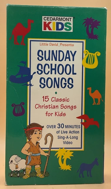 CEDARMONT KIDS SUNDAY School Songs VHS 1996 **Buy 2 Get 1 Free** £4.51 ...