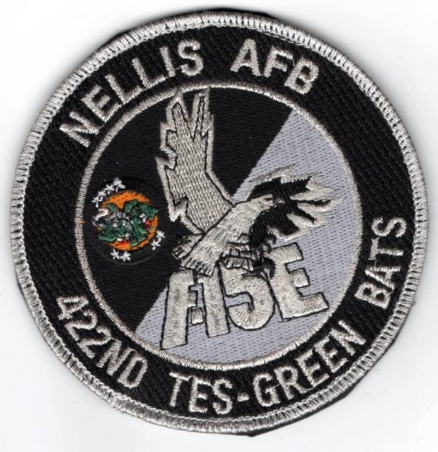 OLD USAF 422ND Test and Evaluation Squadron - Green Bats - F-15E ...