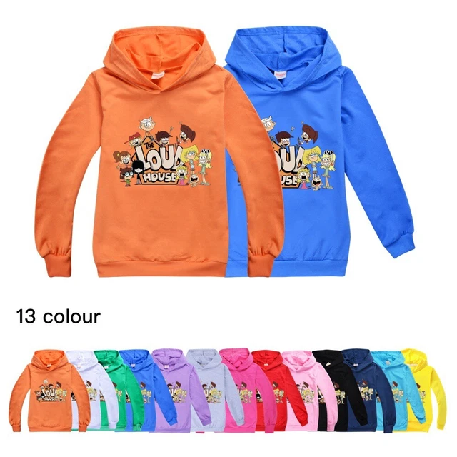 KIDS THE LOUD House Short Sleeve T-Shirt Hoodie Hooded Sweatshirt ...