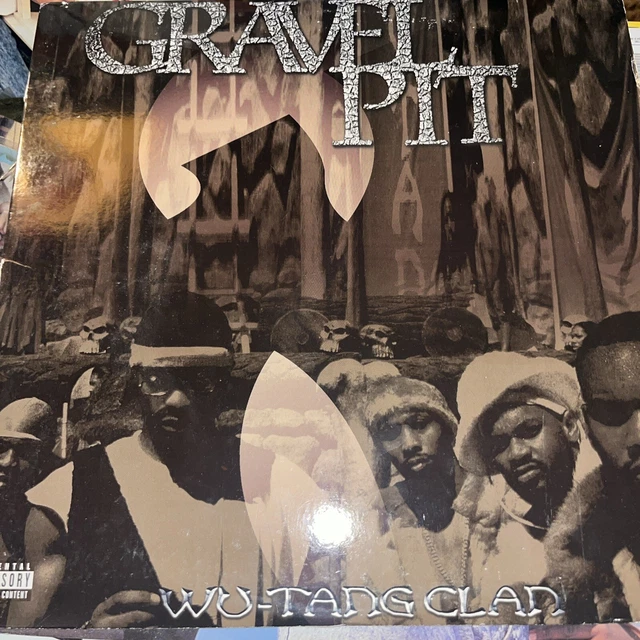 WU-TANG CLAN &GRAVEL Pit" 12" VG+ OOP GZA Raekwon RZA ODB Method Man ...