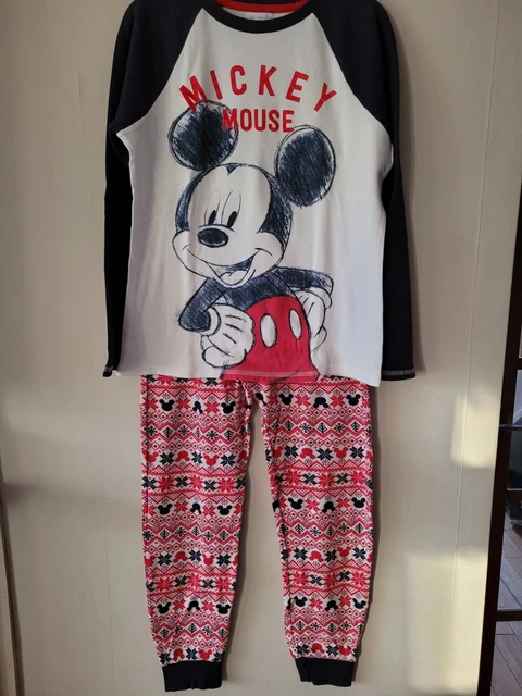 GEORGE MICKEY MOUSE Christmas Pyjamas 10-11yrs £4.38 - PicClick UK