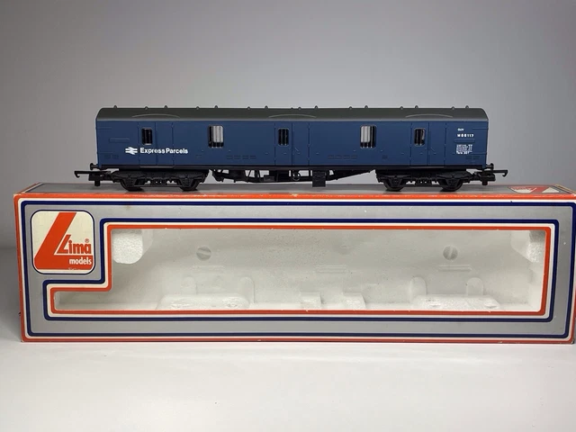 LIMA 305656W BR Mk1 GUV Express Parcels Van British Rail Blue - OO ...