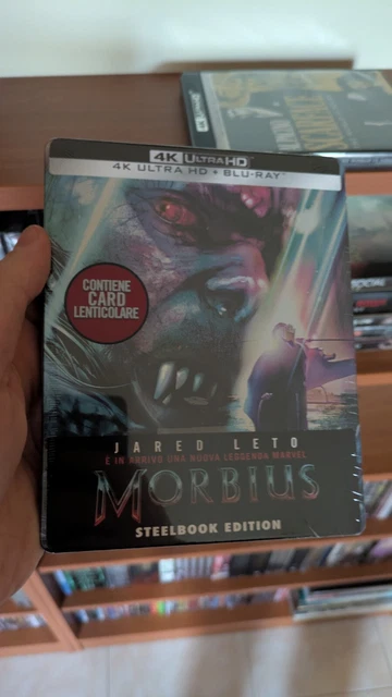 MORBIUS 4K STEELBOOK (4K Ultra HD + Blu-Ray Disc + Card lenticolare ...