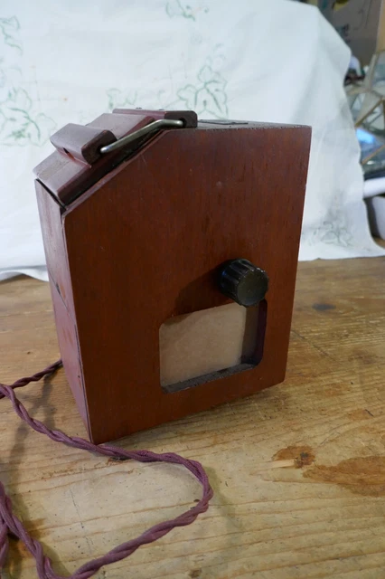 VINTAGE JOHNSON EXACTUM Contact Printer - Wooden Cased - Working Order ...