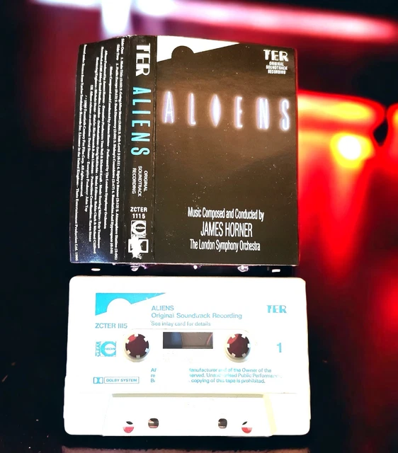 ALIENS ORIGINAL SOUNDTRACK cassette James Horner EUR 23,34 - PicClick IT