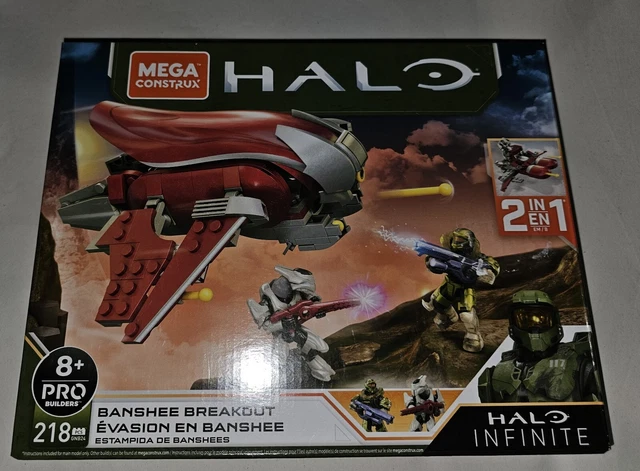 MEGA CONSTRUX HALO Infinite Banshee Breakout Building Set GNB24 Neuf ...