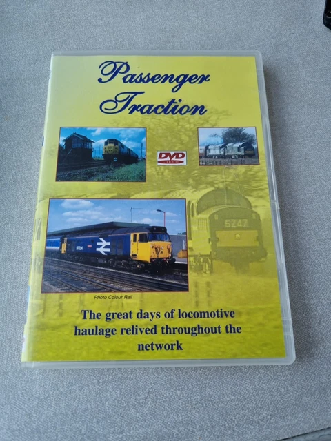 PASSENGER TRACTION LOCOMOTIVE Haulage BR Diesel Railway Locomotive DVD ...