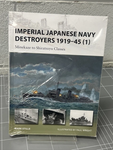 VINTAGE BOOK IMPERIAL Japanese Navy Destroyers 1919 1945 Osprey ...