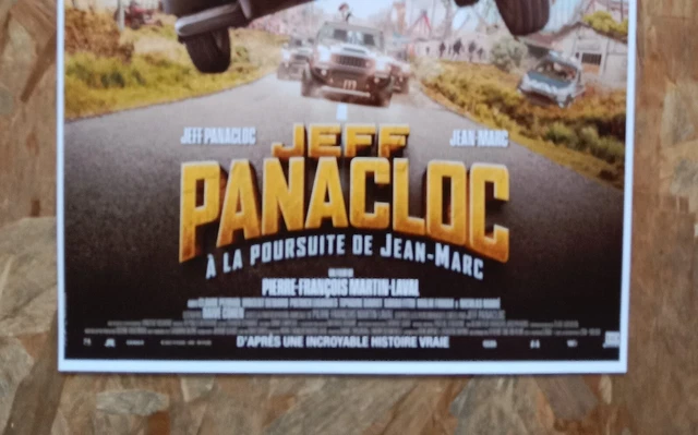 AFFICHE DU FILM "Jeff Panacloc, à la poursuite de Jean-Marc" - 29,7 x 42 cm EUR 12,00 - PicClick FR