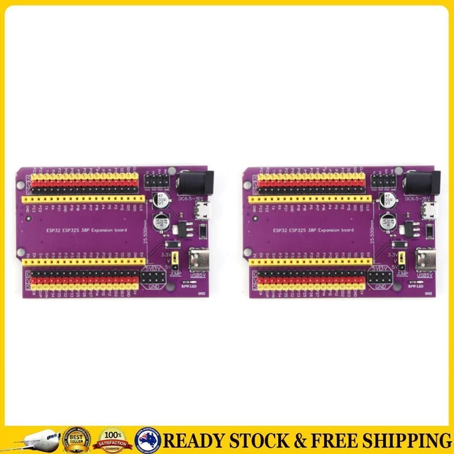 ESP32 DEVELOPMENT MODULE USB 38Pin TYPE-C/MICRO Module GPIO Expansion ...