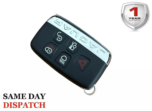 CENTRAL LOCKING 5 Button Remote Smart Key Fob for Jaguar XF XE XJ F ...
