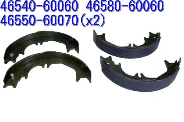 TOYOTA GENUINE FJ Cruiser 4Runner Sequoia Parking Brake Shoe Set OEM ...
