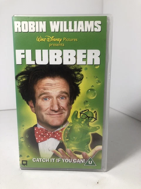 WALT DISNEY - Flubber - 1997 VHS - Classic 90's Movie £5.00 - PicClick UK