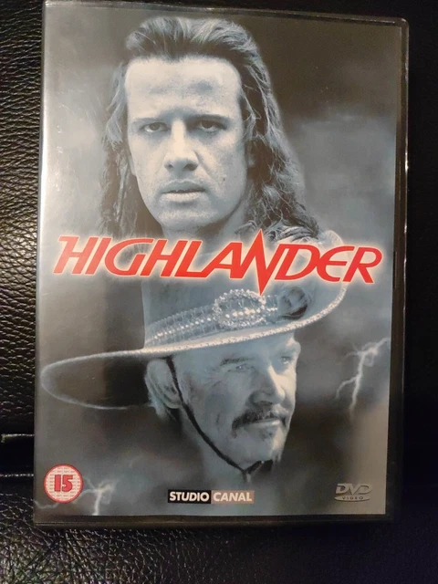 HIGHLANDER DVD - Sean Connery, Christophe Lambert, classic film, vgc ...