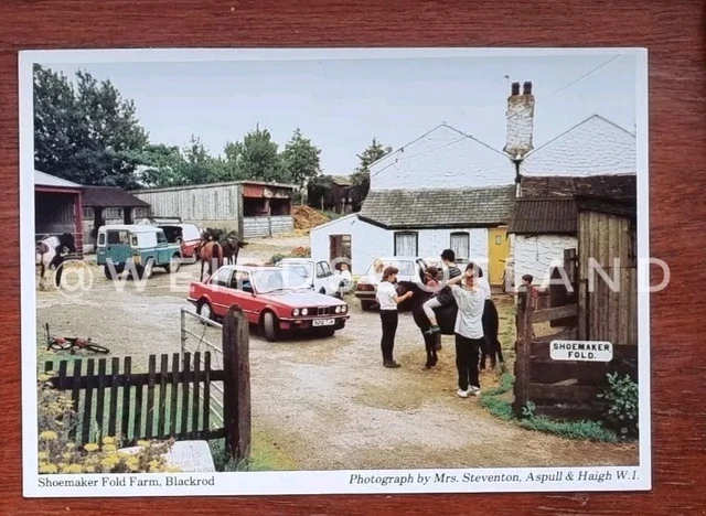 BOLTON- SHOEMAKER FOLD Farm, BLACKROD- unused postcard (LANCASHIRE) £3. ...