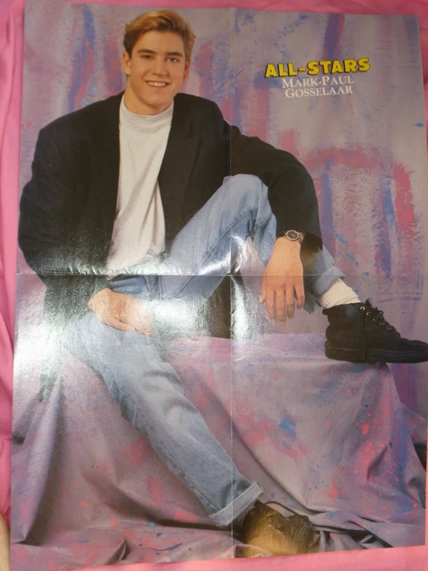 JOEY MCINTYRE MARK Paul Gosselaar Teen magazine pinup clipping poster ...