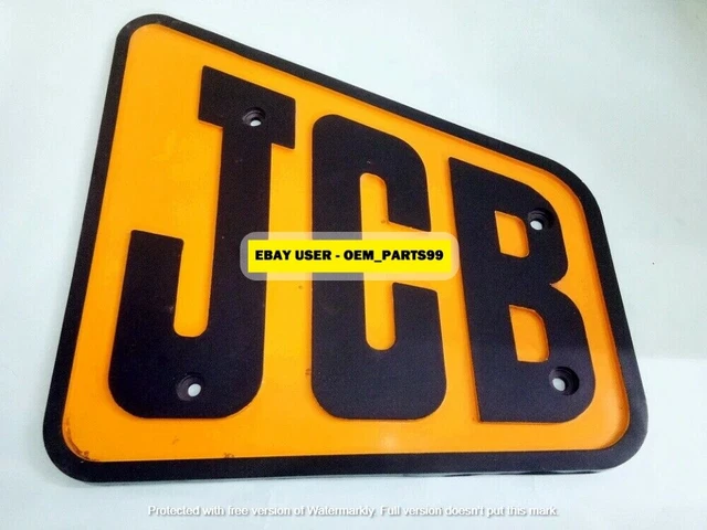 LOGO ORIGINALE JCB Plate Boom (n. parte 817/04212) EUR 41,75 - PicClick IT