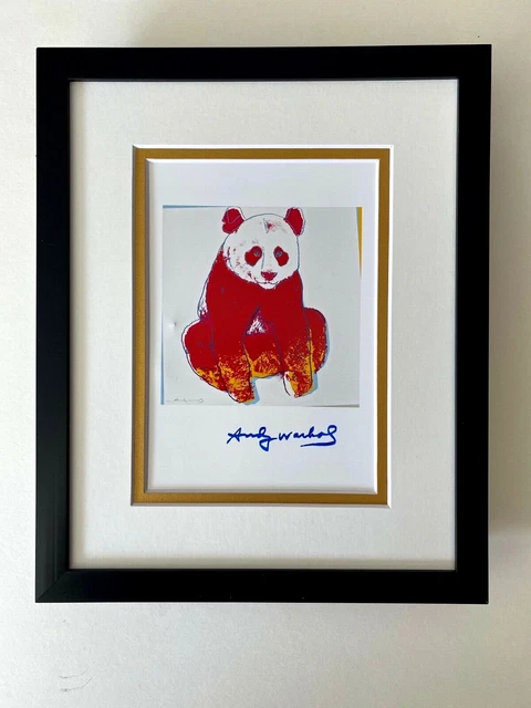 ANDY WARHOL 1984 Signed + Sigmund Freud + Print Matted To Be Framed At ...