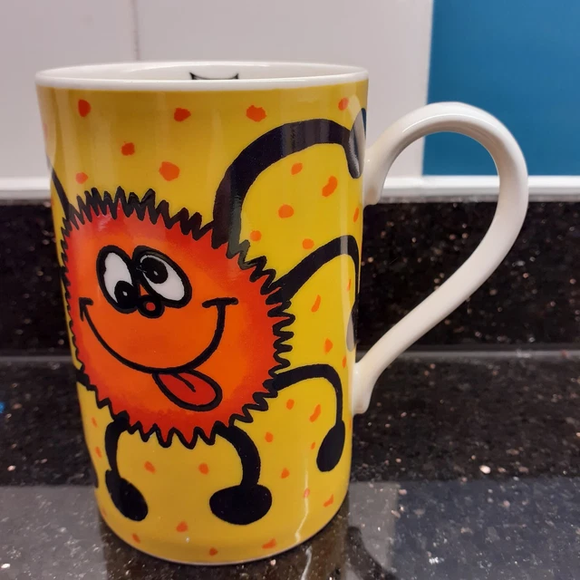 DUNOON STONEWARE MUG Creepy Crawlies by Jane Brookshaw (Spiders) £8.00 ...