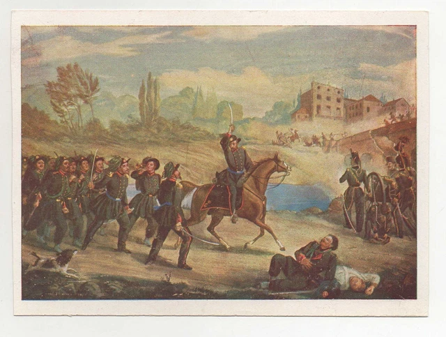 CARTOLINA MILITARE: MUSEO STORICO DEI BERSAGLIERI - PONTE DI GOITO - 8 ...