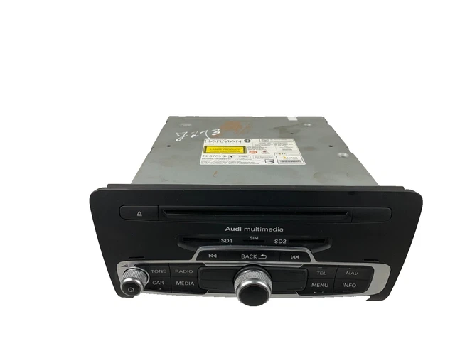 AUDI A1 8X MMI SAT NAV Navigation Radio Audio Player Head Unit ...