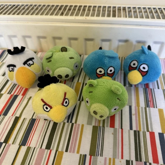 ANGRY BIRDS MINI Bundle Finger Puppet Toppers Rare Plush Soft Toy £5.91 ...