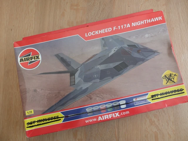 AIRFIX 05033G - Lockheed F-117A Nighthawk Stealth Bomber - 1/72 Scale Model Kit $38.53 - PicClick AU