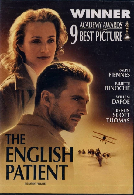 THE ENGLISH PATIENT - Ralph Fiennes, Juliette Binoche, Willem Dafoe, New DVD $9.59 - PicClick CA