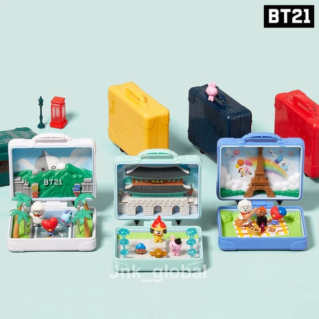 [BT21] BT21 OFFICIAL Travel Diorama World Tour Toy Authentic + Free ...