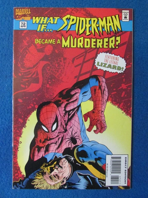 WHAT IF SPIDER-MAN became a murderer? Marvel Comic Issue 72 April 1995 ...