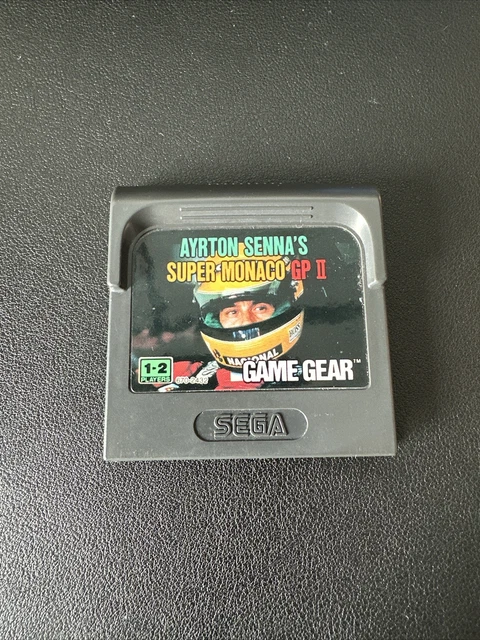 AYRTON SENNA'S SUPER Monaco GP II - Sega Game Gear Tested Working £6.50 ...