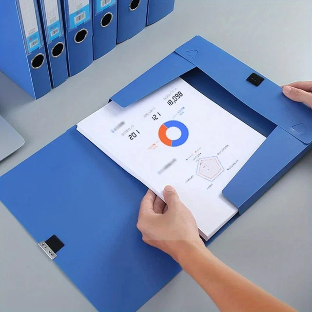 MULTI-LAYERED ALL-IN-ONE DESK Organizer A4 Folder System Filing ...